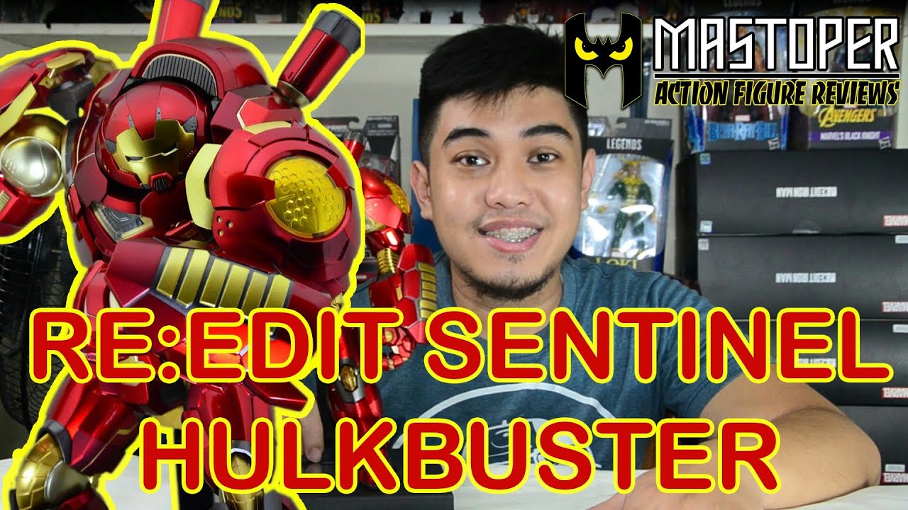 Sentinel RE:EDIT #05 HULKBUSTER Figure - YouTube