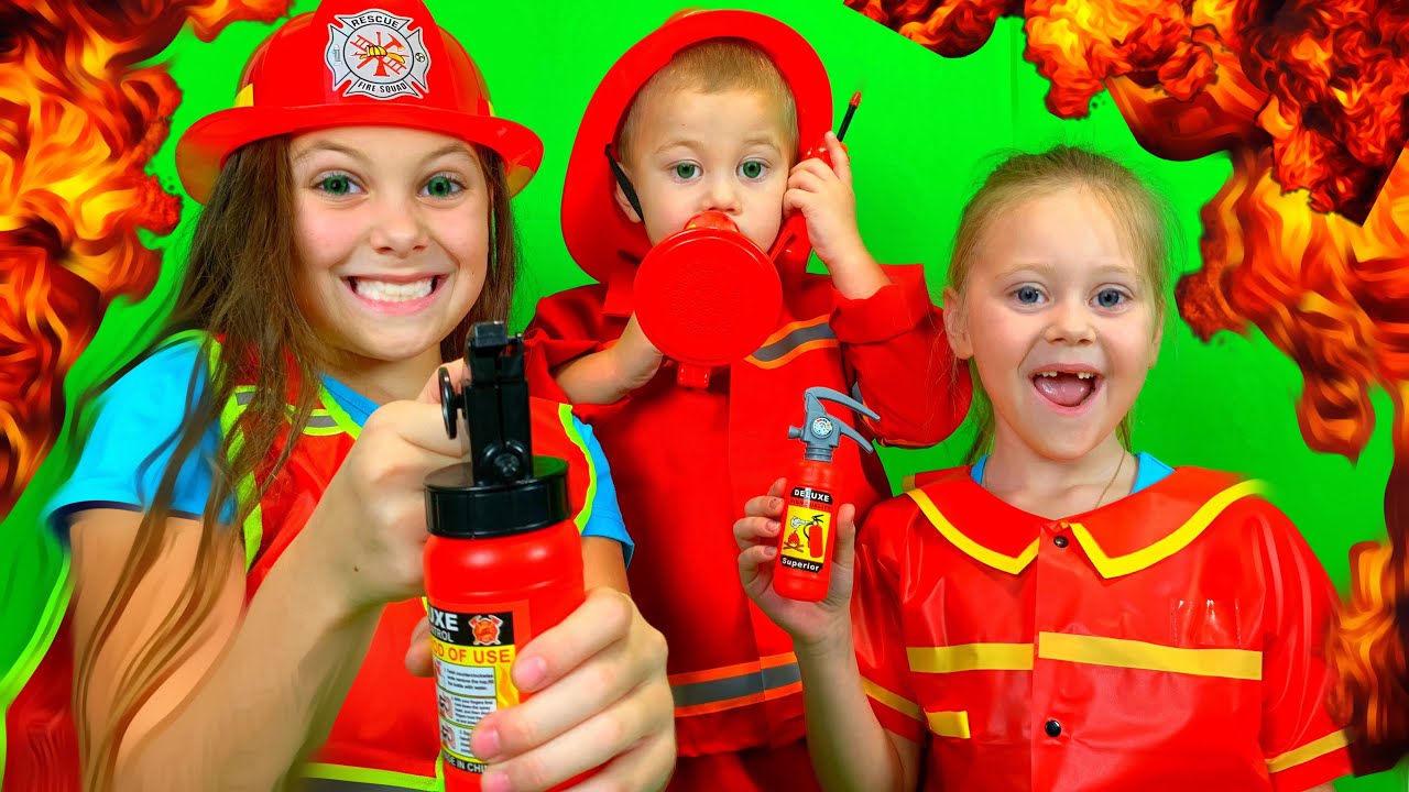 Firefighters Song for Kids - Fire Trucks Rescue Team | Kids Songs by ...