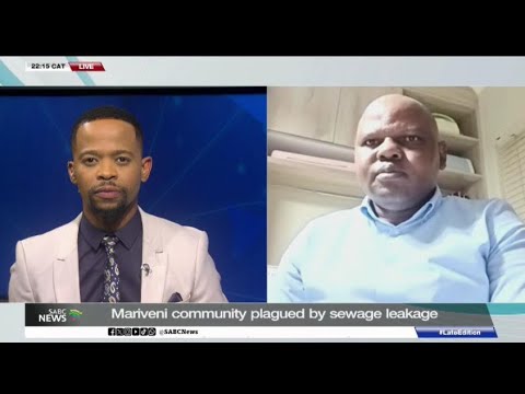 Mariveni community battles sewage leakage - YouTube