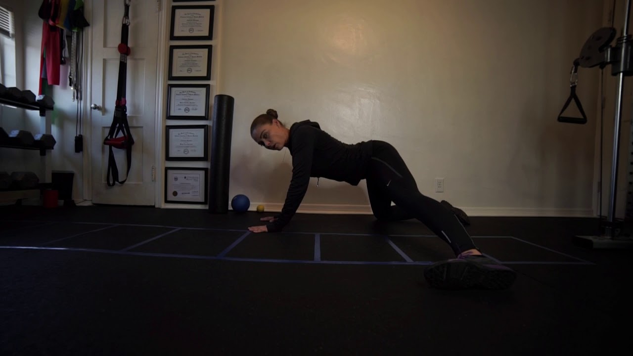 Advanced Adductor Static Stretch - YouTube