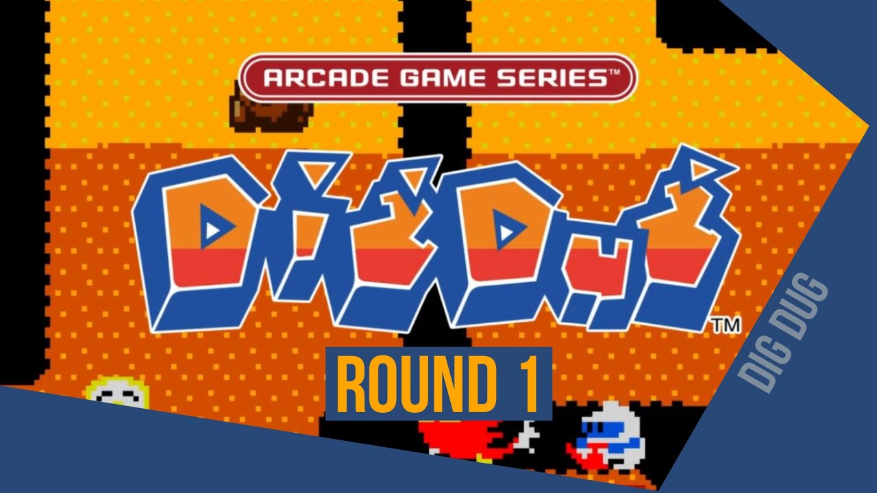 ARCADE GAME SERIES: DIG DUG | ROUND 1 WALKTHROUGH GAMEPLAY | PS4 - YouTube