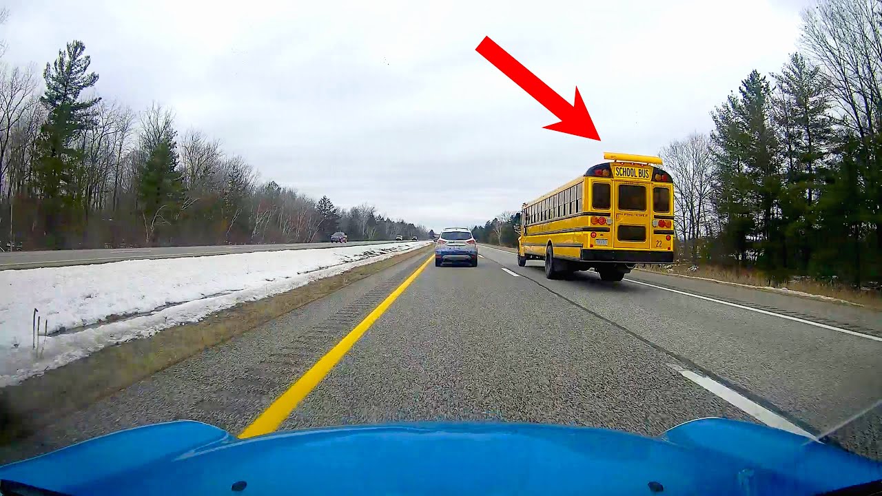 Why Does This SCHOOL BUS Have A SPOILER? - YouTube