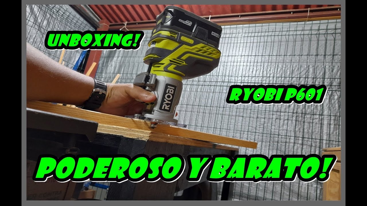 #unboxing Router 18V Ryobi / #videoblogs - YouTube