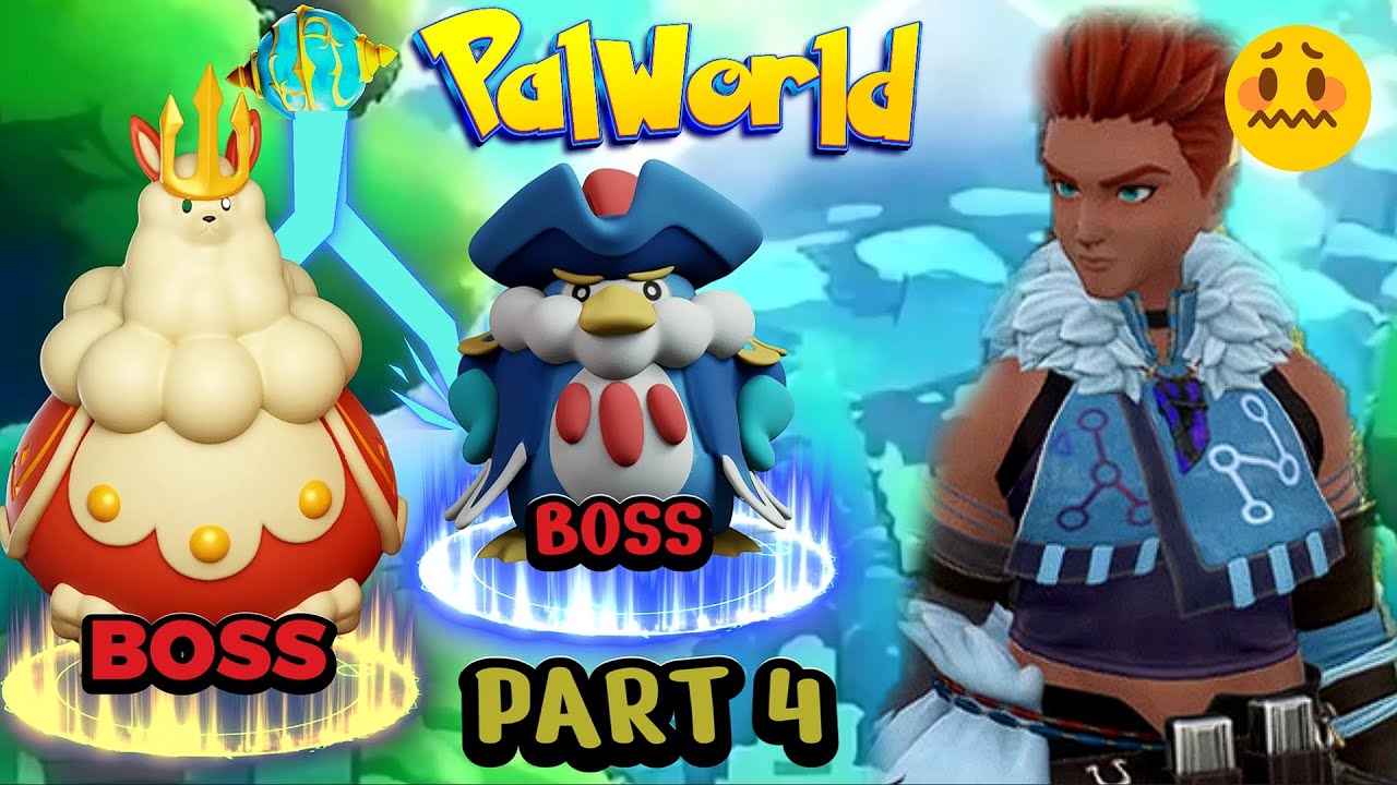 Palworld - CAPTURE BOTH BOSSES ! Get The Strongest Pals ! (Palworld ...
