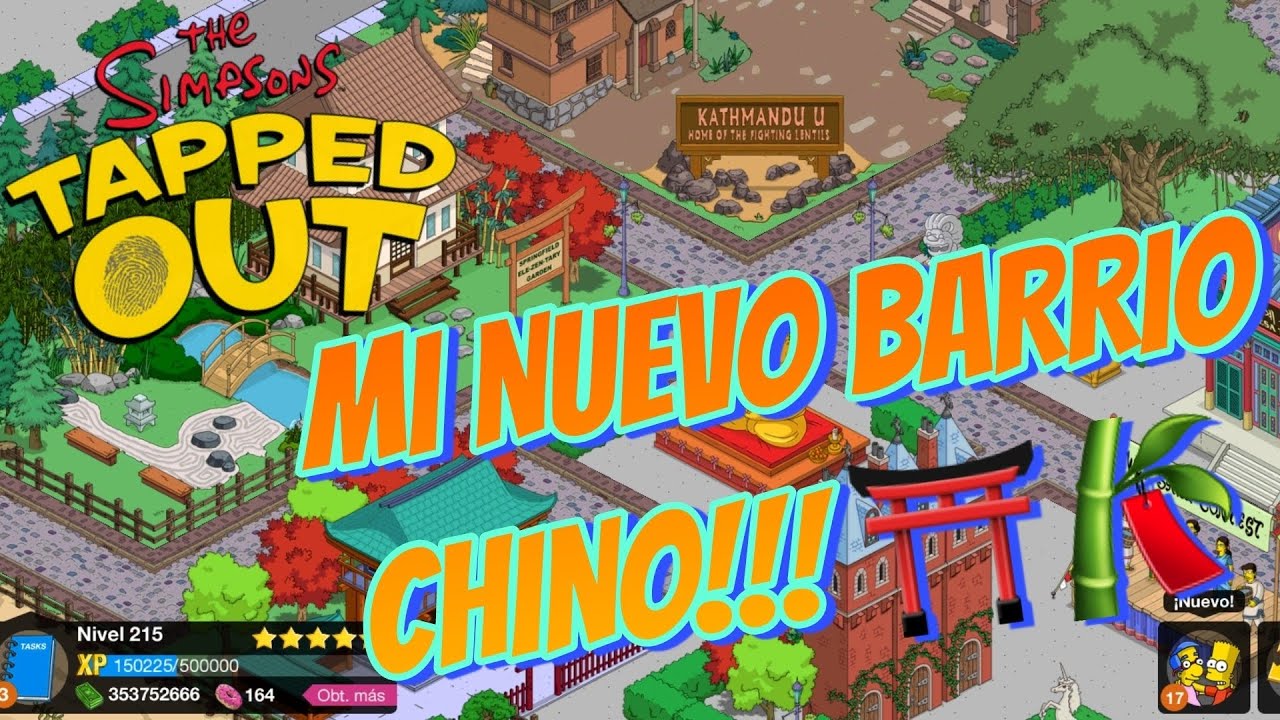 RECORRIDO por mi NUEVO barrio chino ⛩️ | Springfield #TSTO #gameplay ...