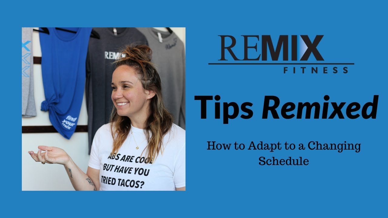 How to Adjust to a Changing Schedule - YouTube