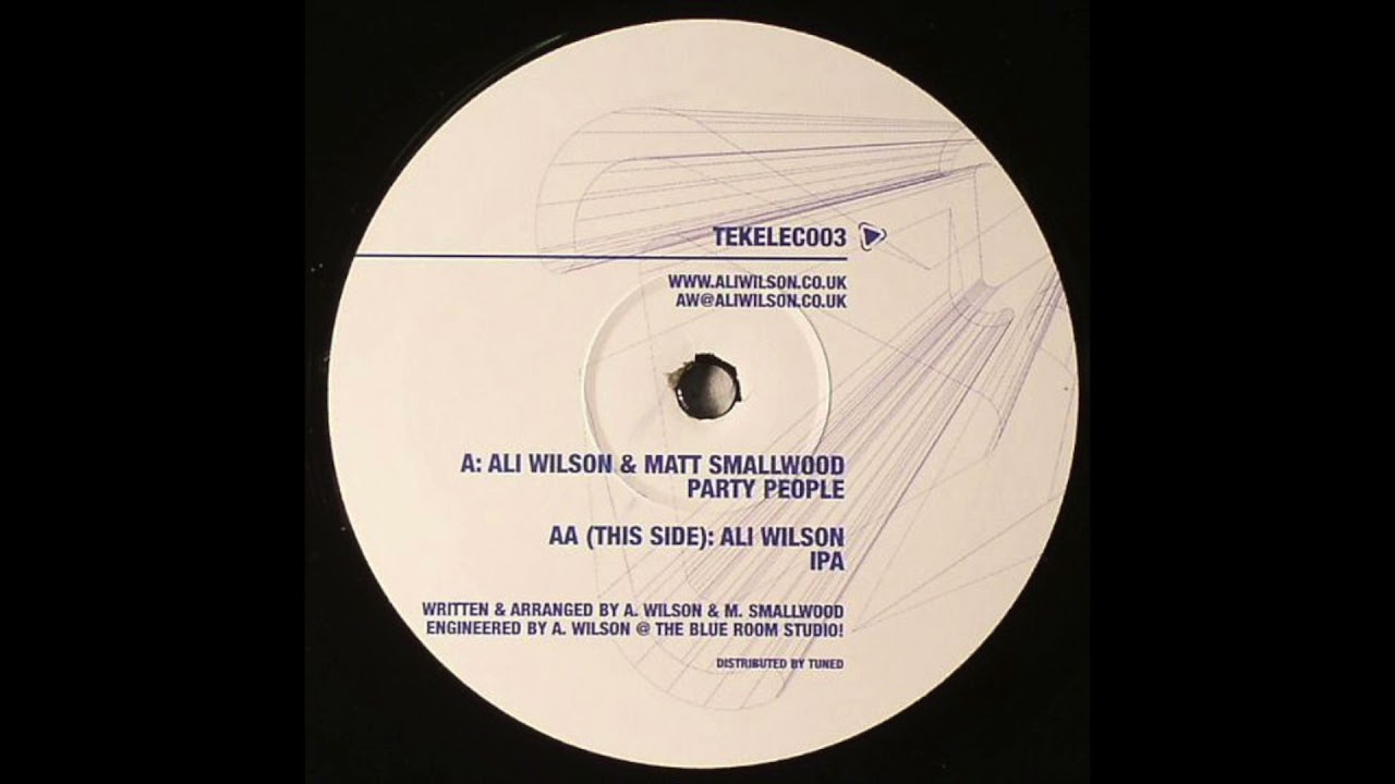 Ali Wilson - IPA (Original Mix) - YouTube