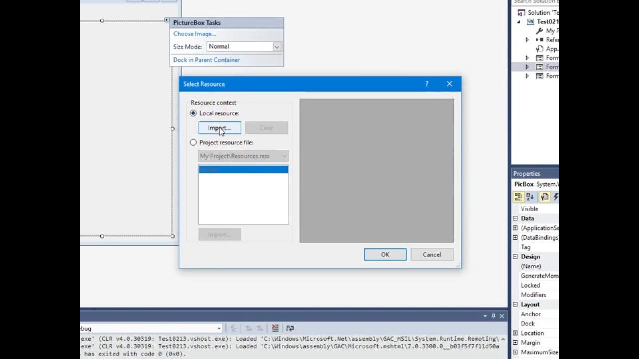 Show/ Hide Picture Box with Check Box using VB.Net - YouTube
