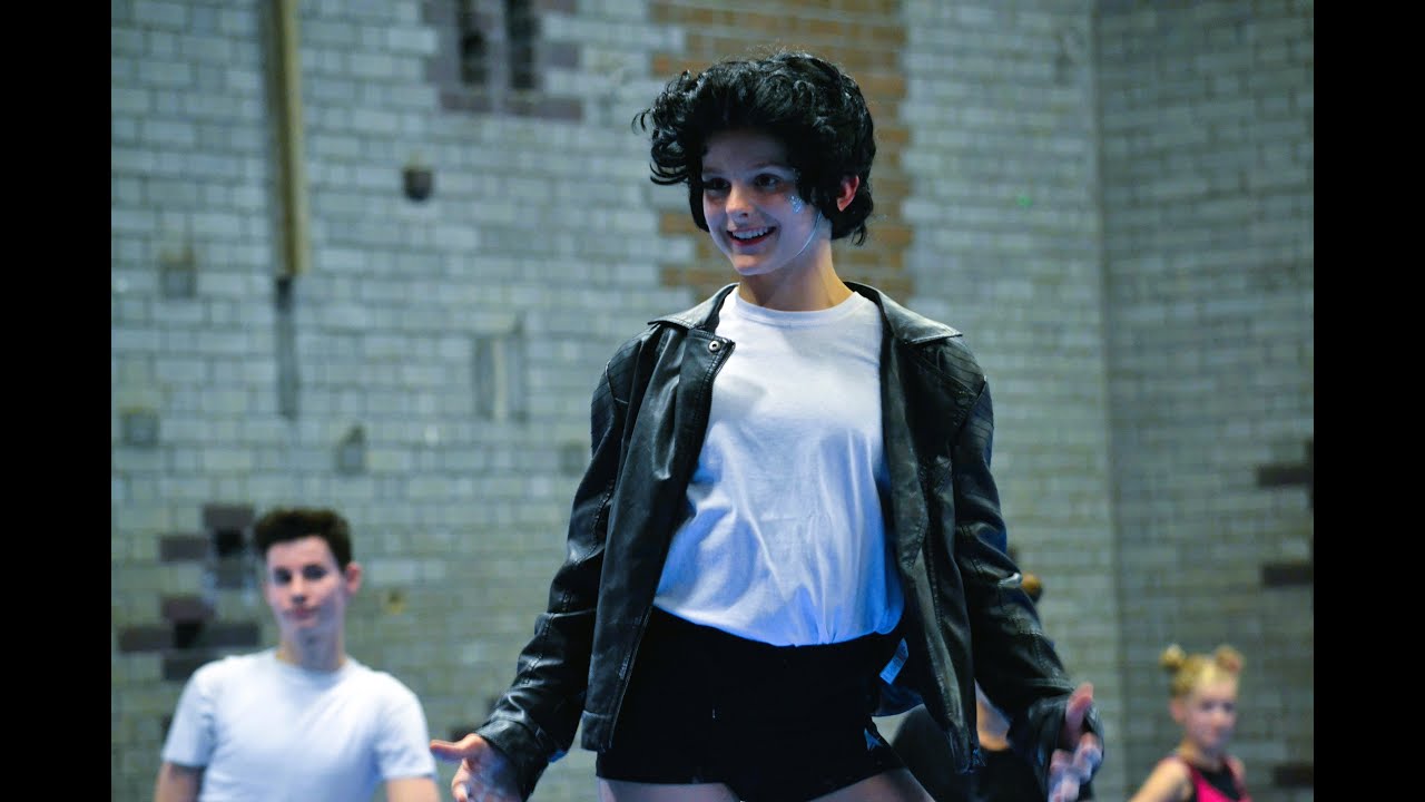 Harriers Acro Gymnastics performing The Grease Megamix 2019 - YouTube