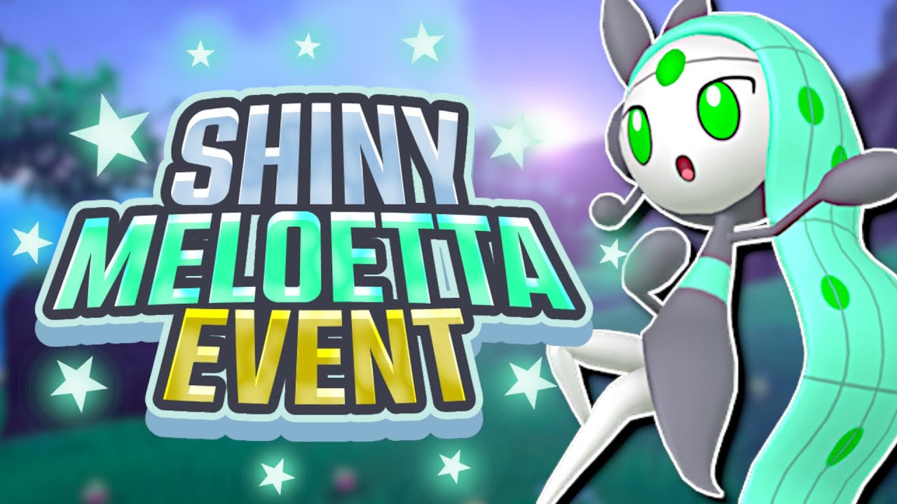 (Captured) SHINY MELOETTA EVENT - Scarlet and Violet - YouTube