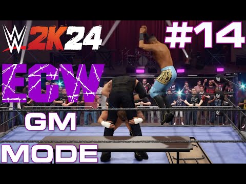 EXTREME CONTROVERSY! WWE 2K24 GM MODE | ECW | EP.14 | TRIPLE THREAT ...