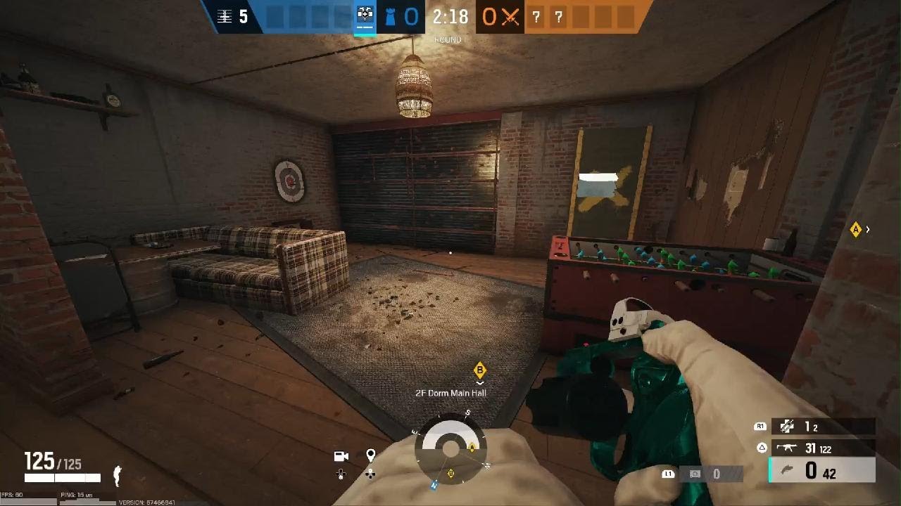 R6 good aim moment - YouTube