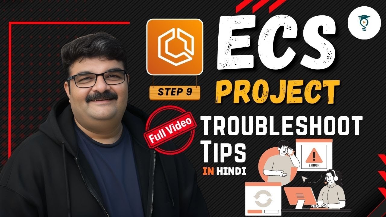 Day 378 ECS Project Deploying Web App on ECS Step 9 | Verify ECS ...