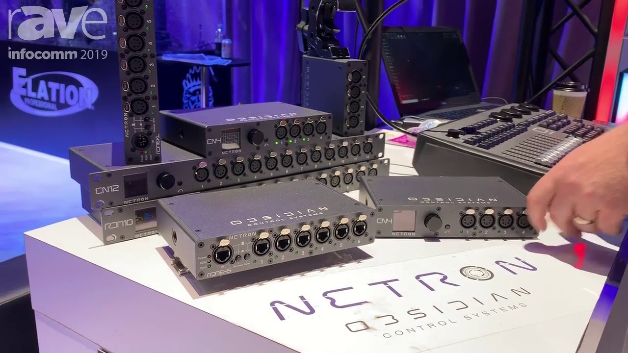 InfoComm 2019: Obsidian Control Systems Shows Netron Range of DMX ...