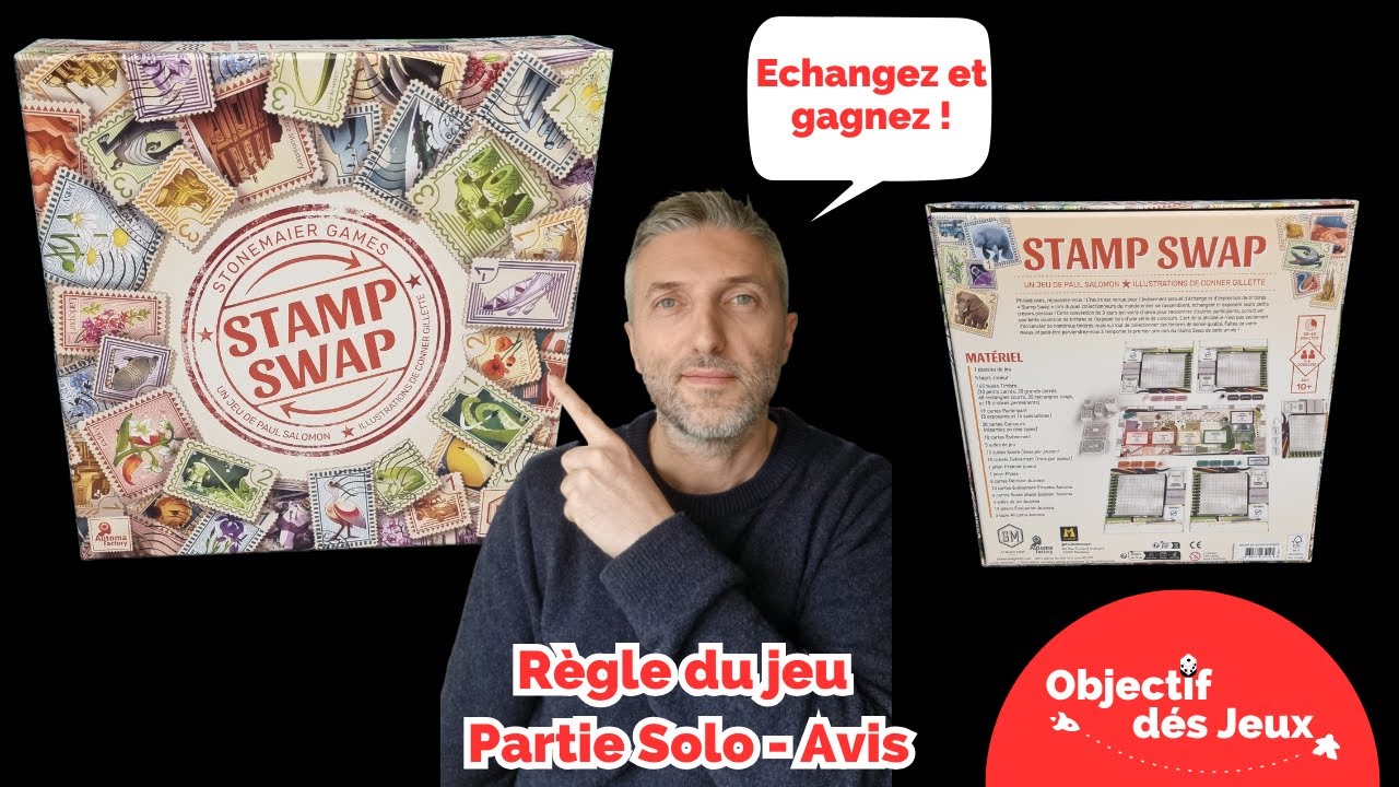 Stamp Swap - Le timbre par Excellence ? Comment jouer une partie solo ...