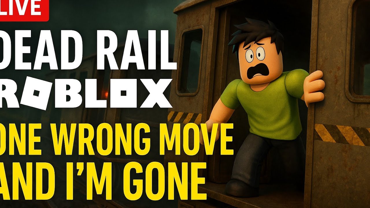 LIVE Now: Dead Rail Roblox – One Wrong Move and I'm GONE #robloxlive ...