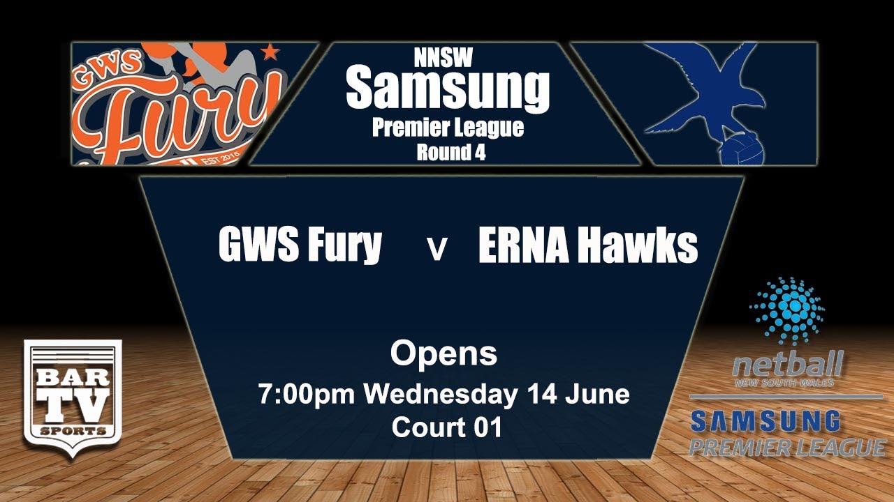 2017 SAMSUNG PREMIER LEAGUE Round 4 Opens - GWS Fury v ERNA Hawks ...