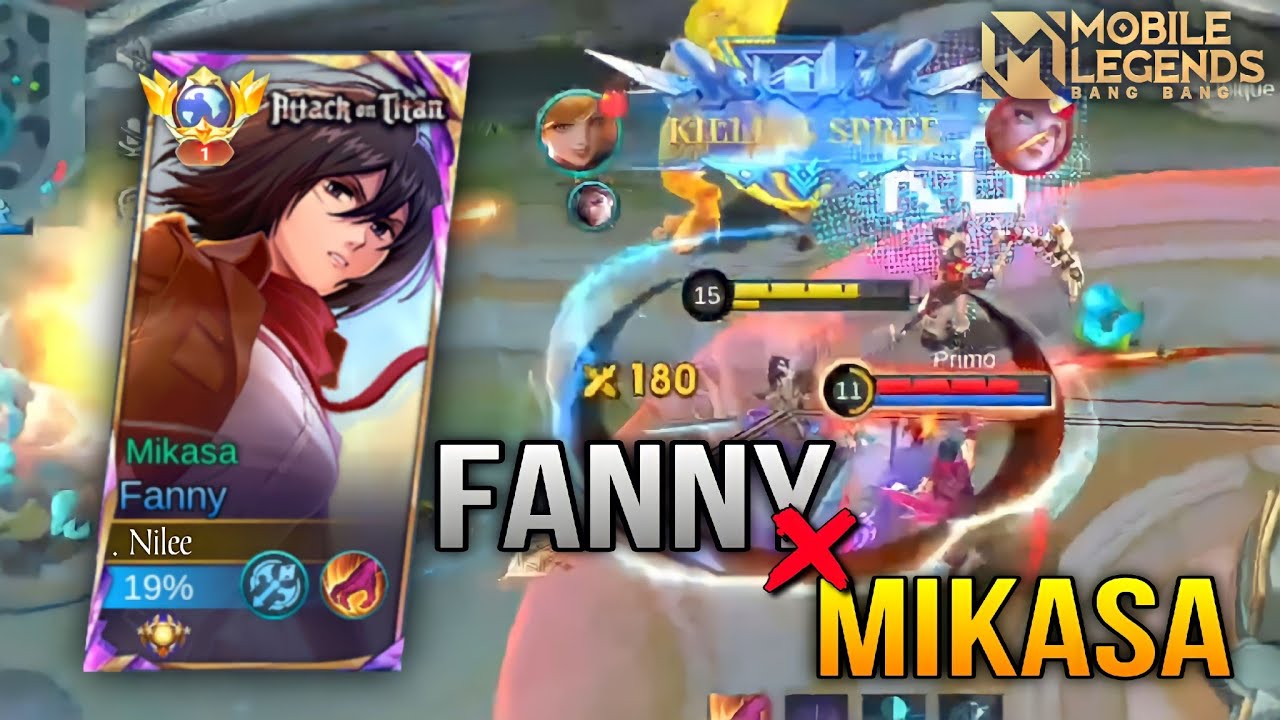 FANNY x MIKASA IS REAL!! - MLBB - YouTube