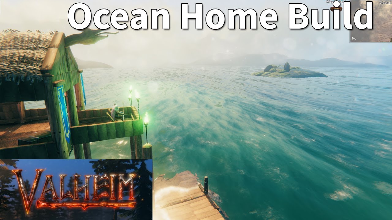 Valheim: Ocean Home Build | How to build in the Ocean Biome Valheim ...