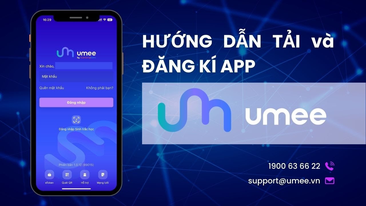 Hướng dẫn tải và đăng ký sử dụng app Umee - YouTube