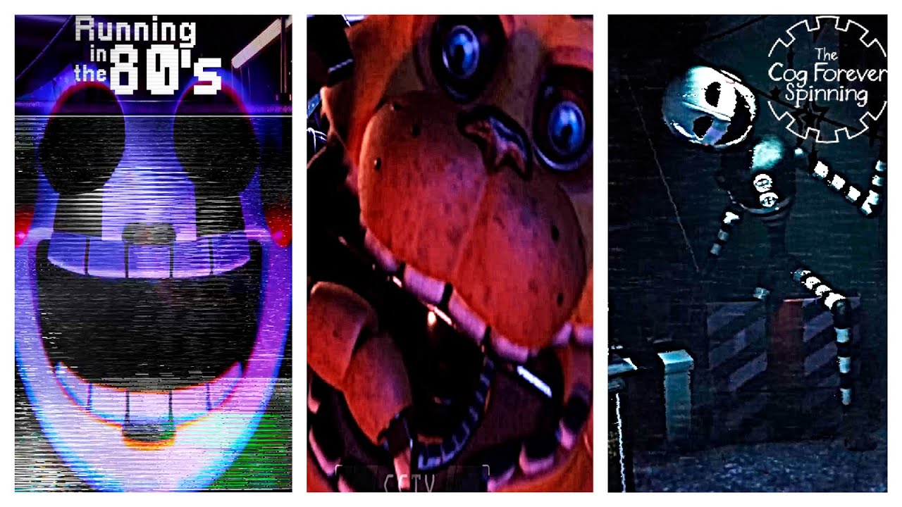 FNAF Running in The 80's & The Cog Forever Spinning & Automation Re ...
