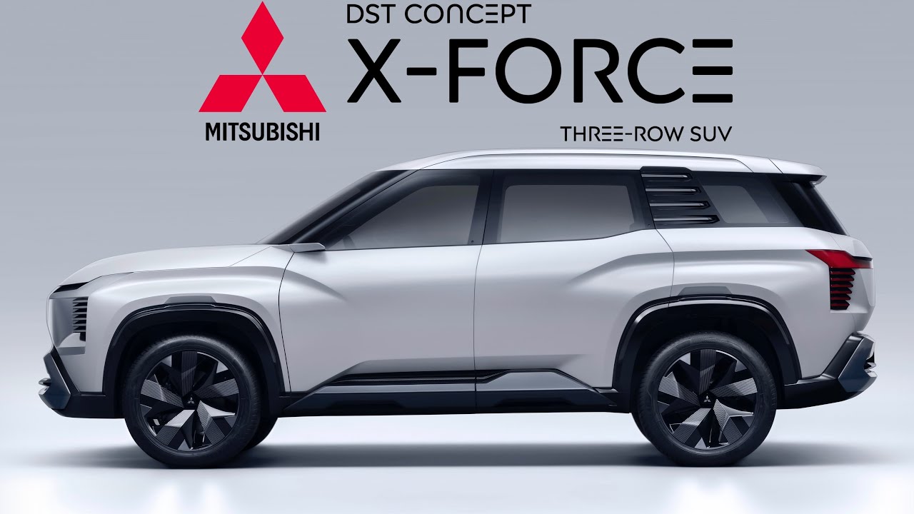 New 2025 Mitsubishi DST Concept (Xforce) Spacious Three-row SUV - YouTube