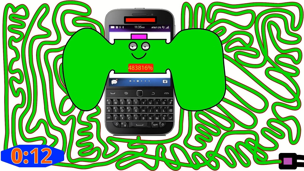 OVERCHARGING PHONE BATTERY TO 1 Million Percent in 1 min 32s Timer ...