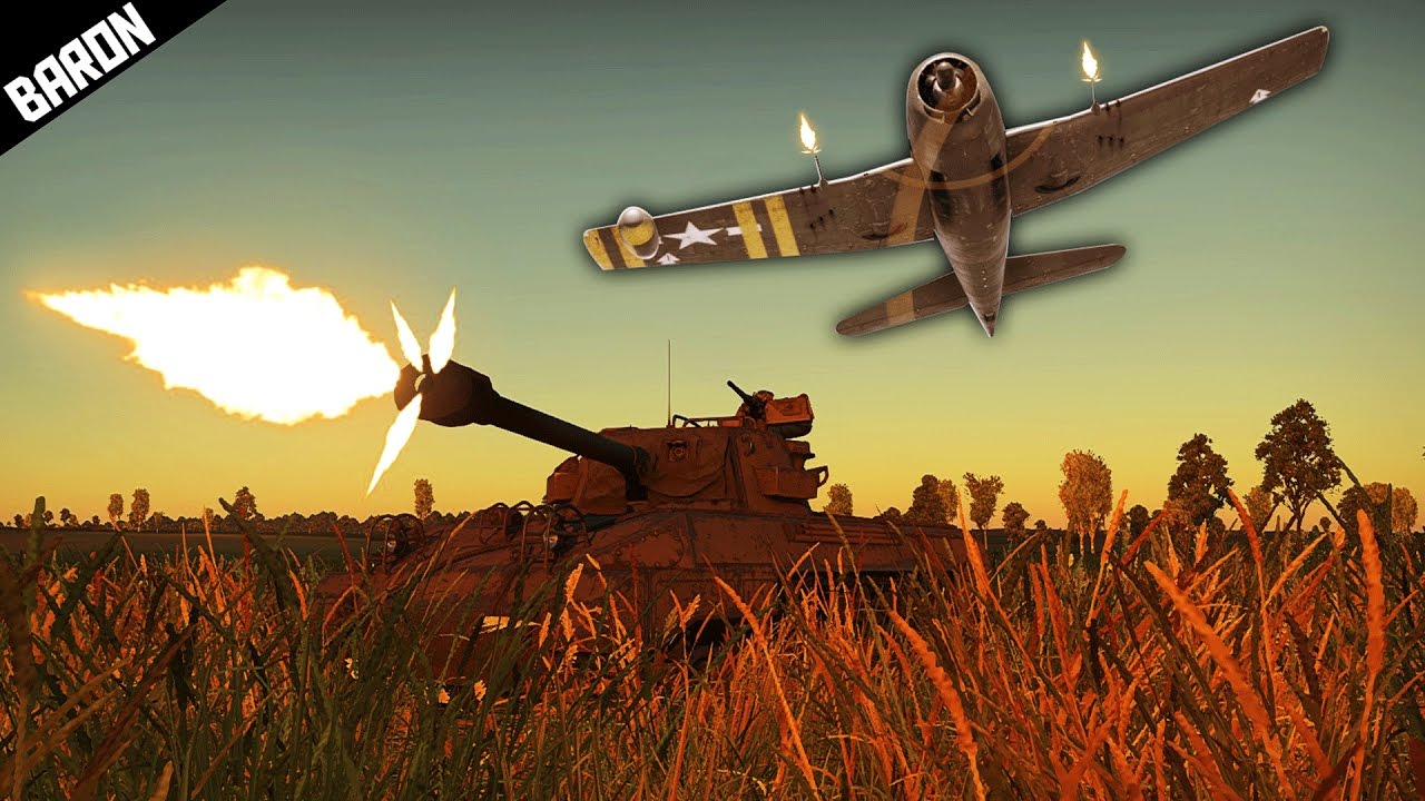 HOLY HELLCAT, F6F-5N CannonCat & M18 War Thunder Gameplay - YouTube