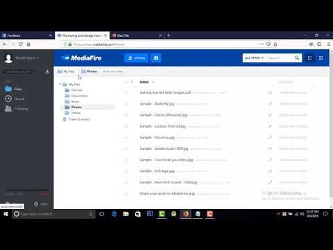how to create account mediafire and solidfiles