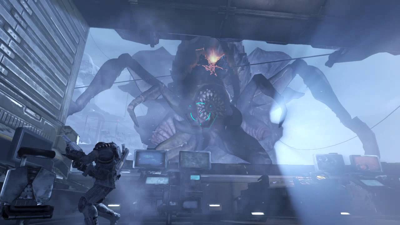 Lost Planet 3 Boss battle (Cat G akrid) - YouTube