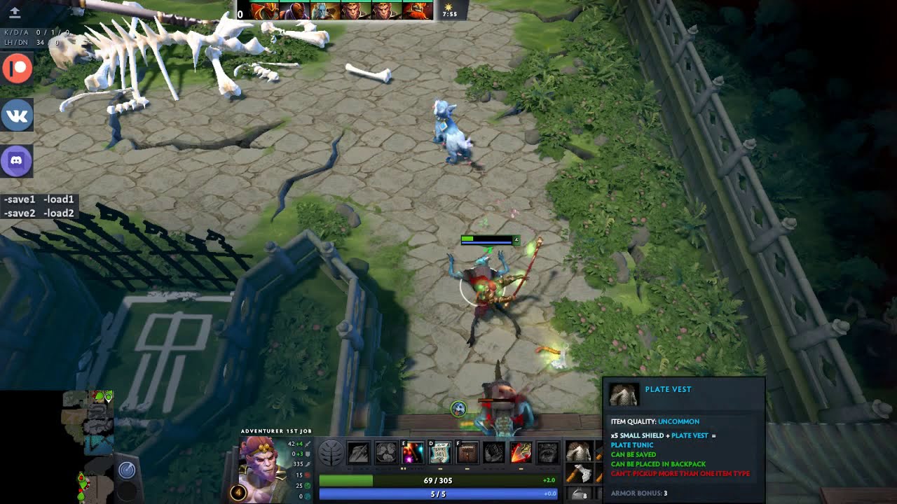 DOTA 2 ARCADE RPG - YouTube