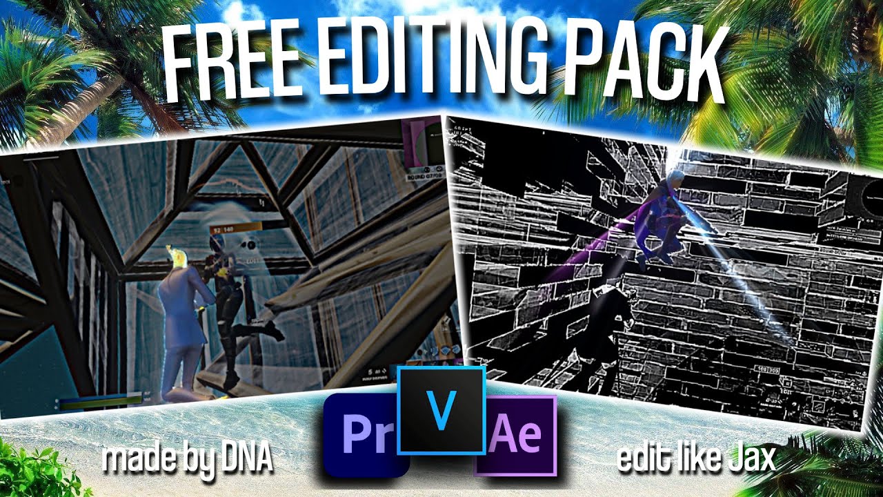 MY FREE EDITING PACK IS OUT NOW! 😍😍| EDIT LIKE JAX 😲😲 - YouTube
