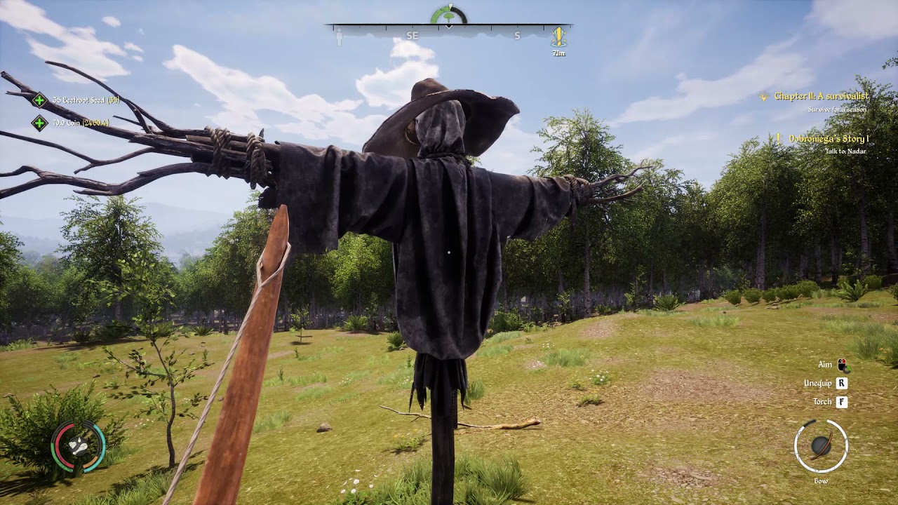 Always check the Scarecrows | Medieval Dynasty 30 seconds Short - YouTube