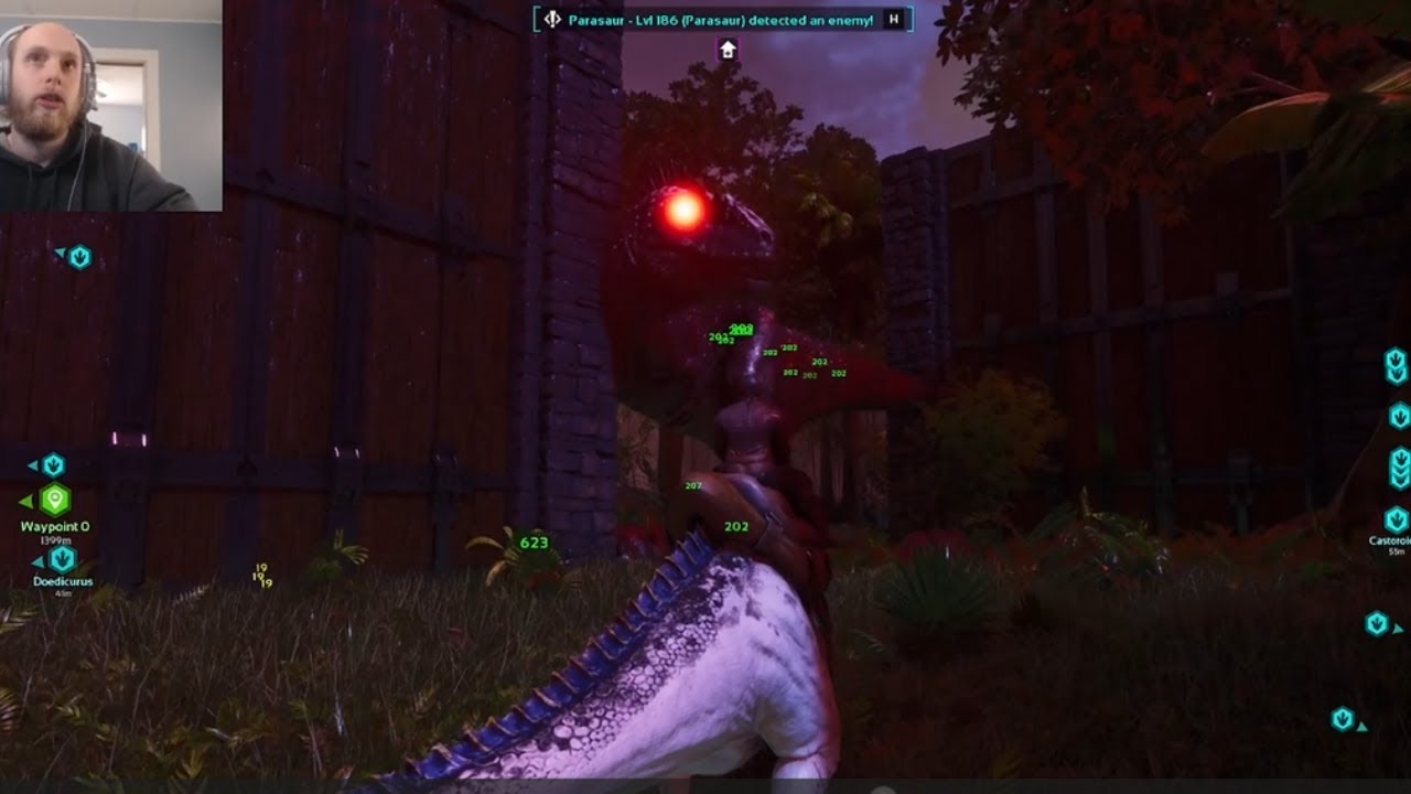 Ark Survive The Night The Insane Bloodmoon Horde! Ark Survival Ascended ...
