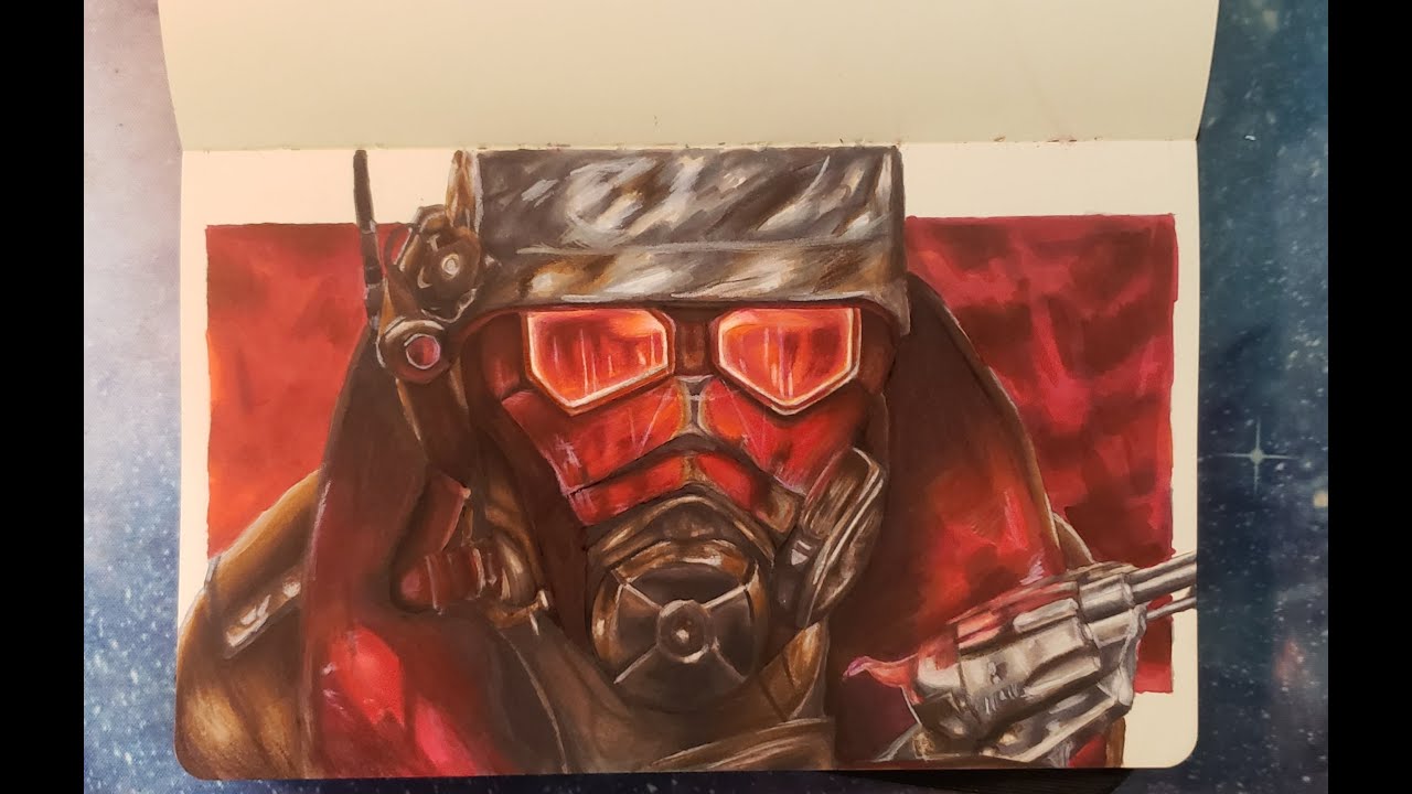 Fallout New Vegas - NCR Ranger Drawing - YouTube