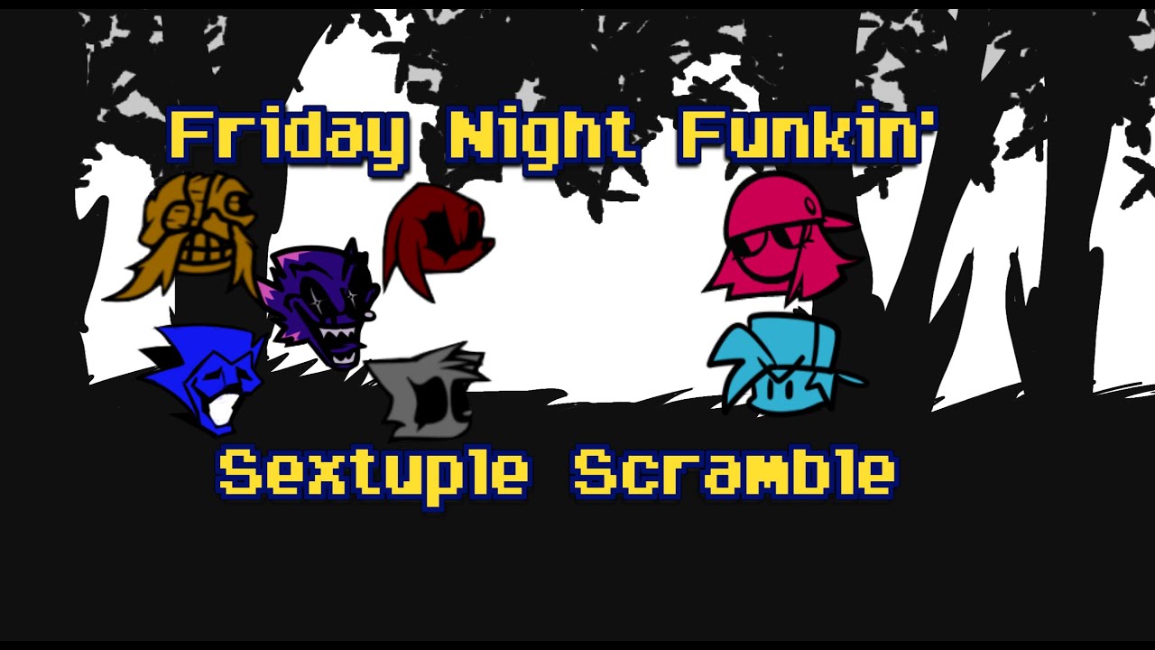 Friday Night Funkin': Sextuple Scramble - YouTube