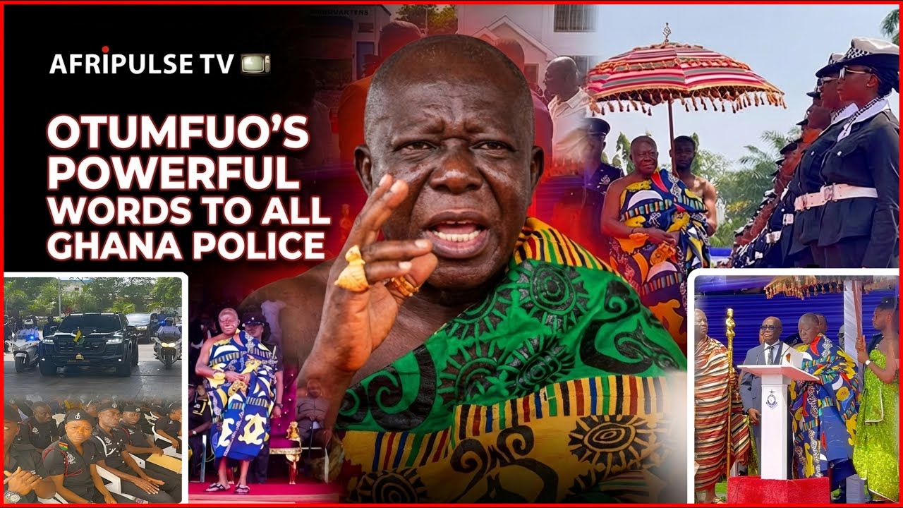 Otumfuo Delivers Powerful Speech During Historic Visit to Police ...