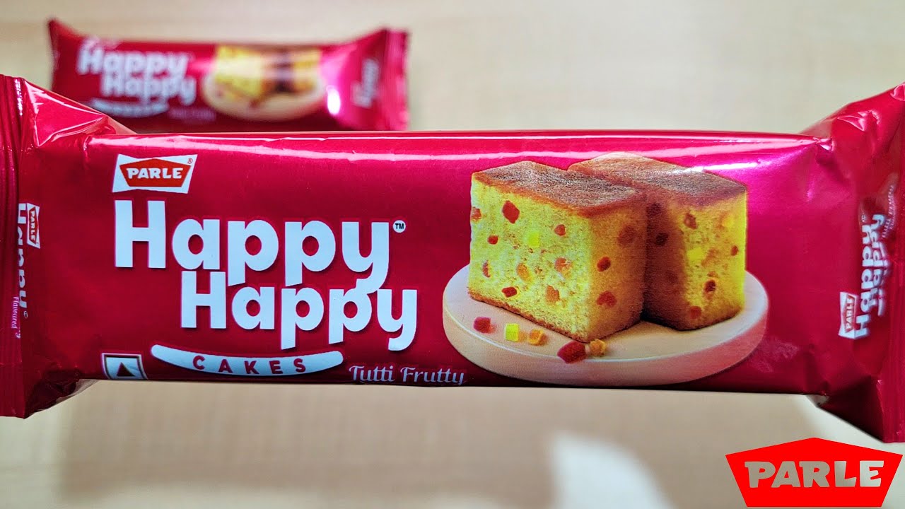 Parle Happy Happy Tutti Frutty Cake | Ingredients, Taste, Price, Ad ...