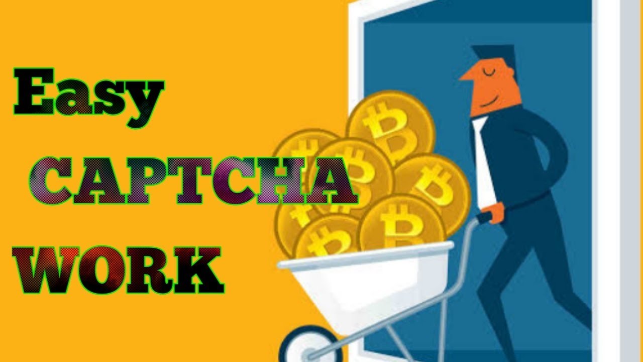 Easy captcha work every 5 min 8satoshi with payment proof - YouTube