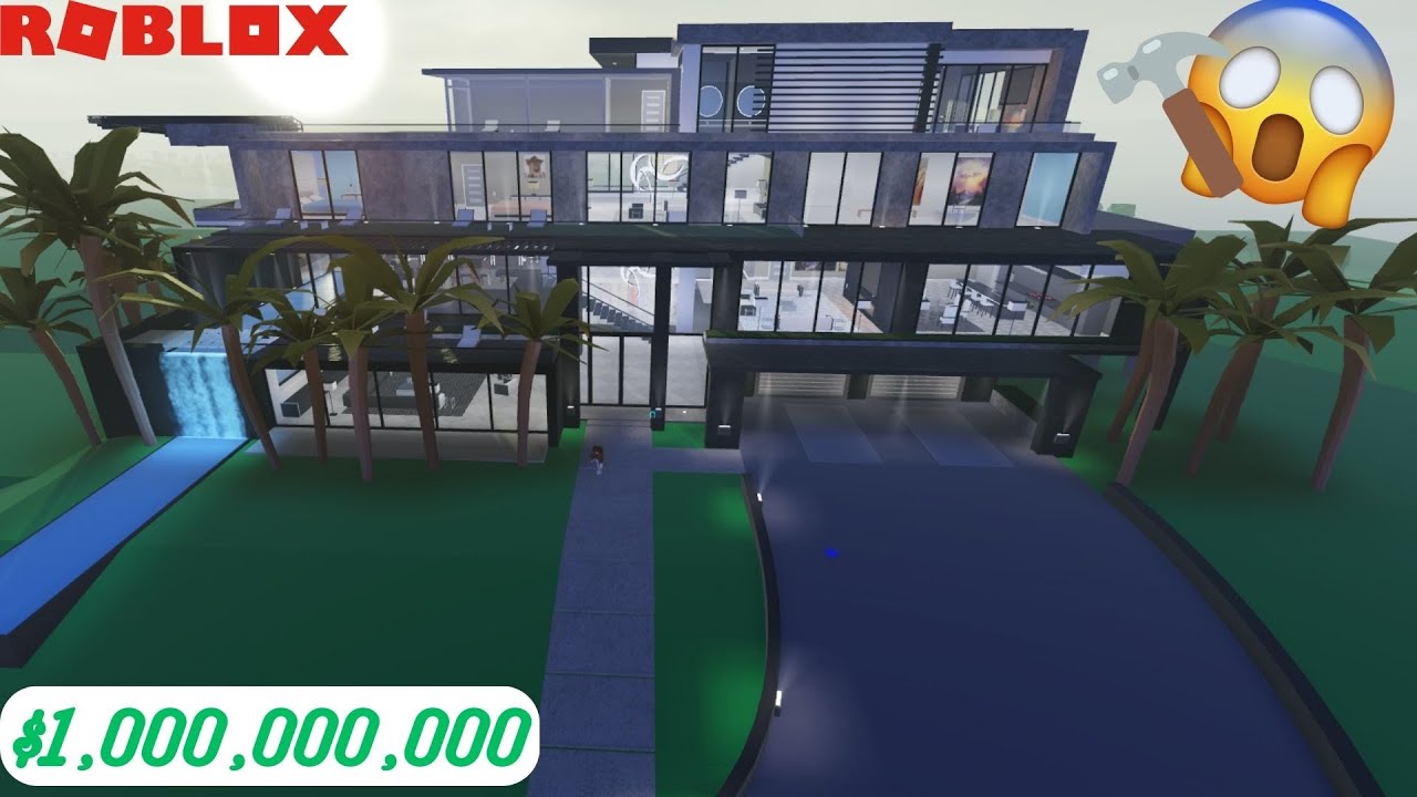 BUILDING My Own Mansion | Roblox Mega Mansion Tycoon - YouTube