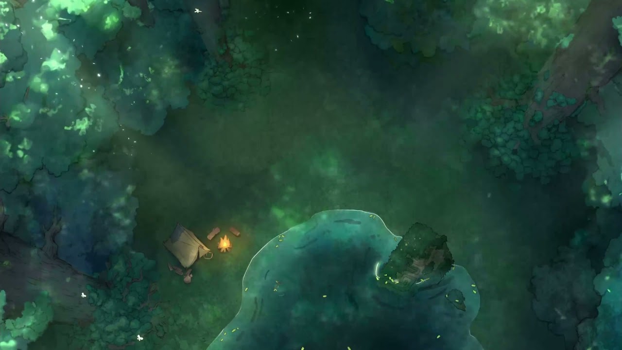 Magic Forest Battlemap - YouTube