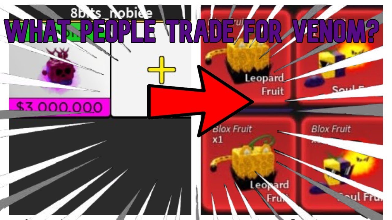 What People Trade For Venom Fruit!? Roblox Video What People Trade For ...