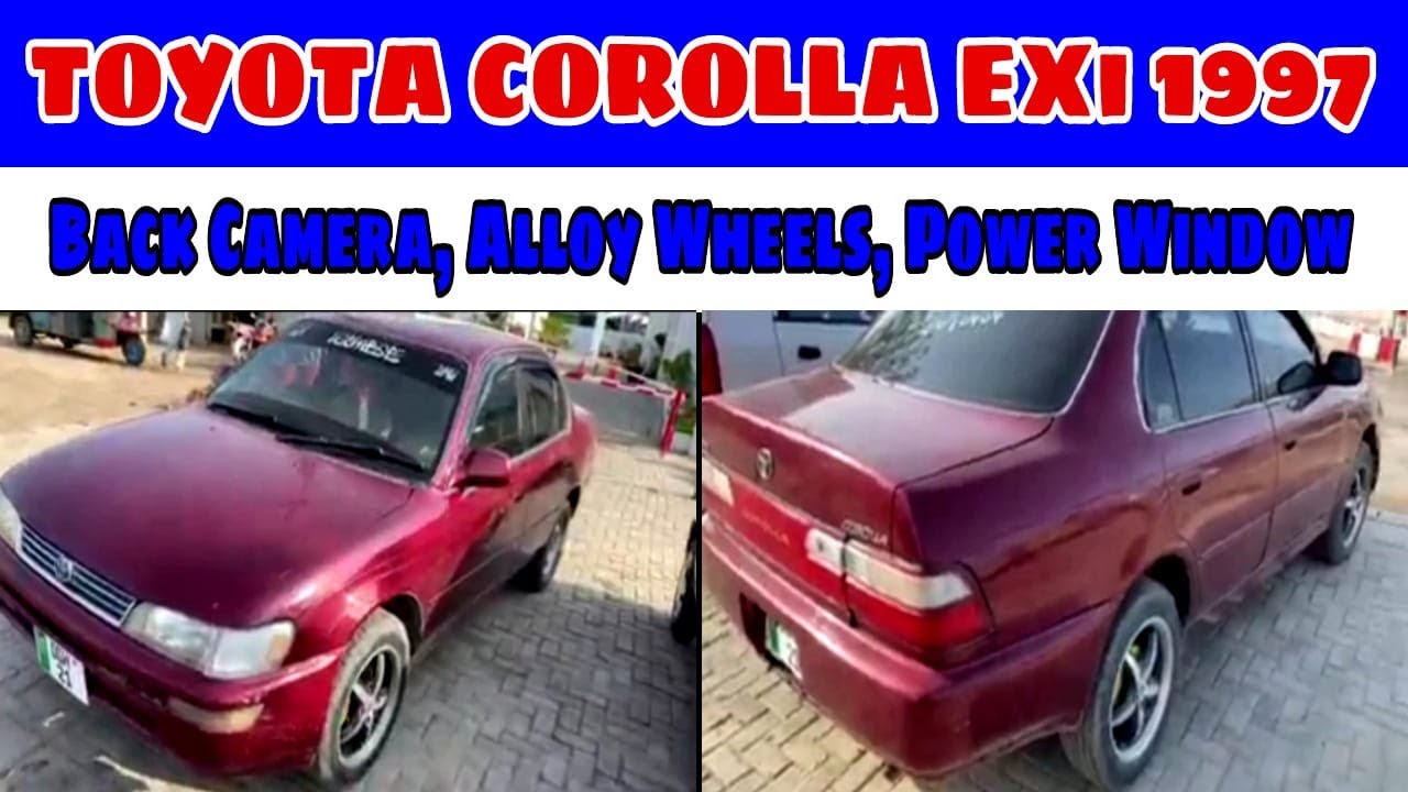 Toyota Corolla Exi 1997 | Corolla For Sale | Adil Motors - YouTube