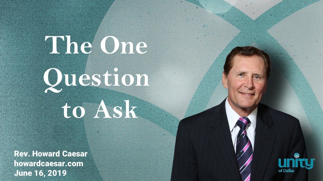"The One Question to Ask" with Special Guest Howard Caesar at UoD 6.30. ...