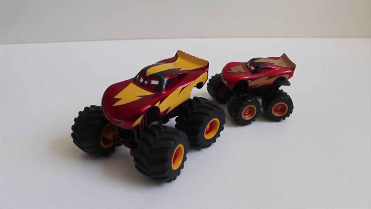 Monster Truck Cars from Disney Cars Movie - Lightning McQueen Monster ...