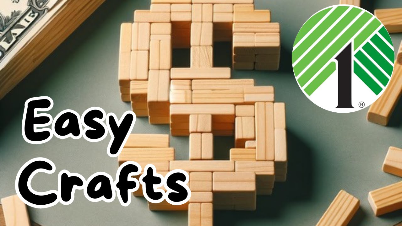 GENIUS Dollar Tree DIY Crafts Using Tumbling Tower JENGA Blocks - YouTube