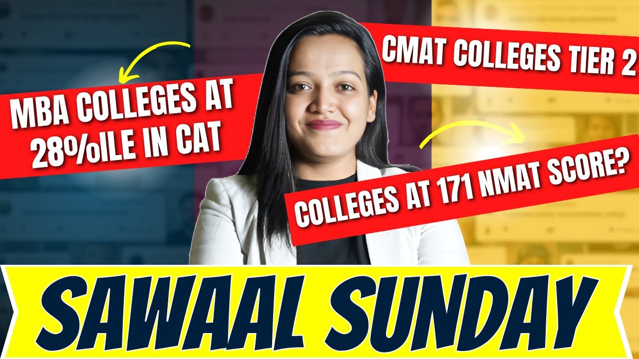 MBA Colleges At 28%ile In CAT ? || Tier 2 Colleges Through CMAT ...
