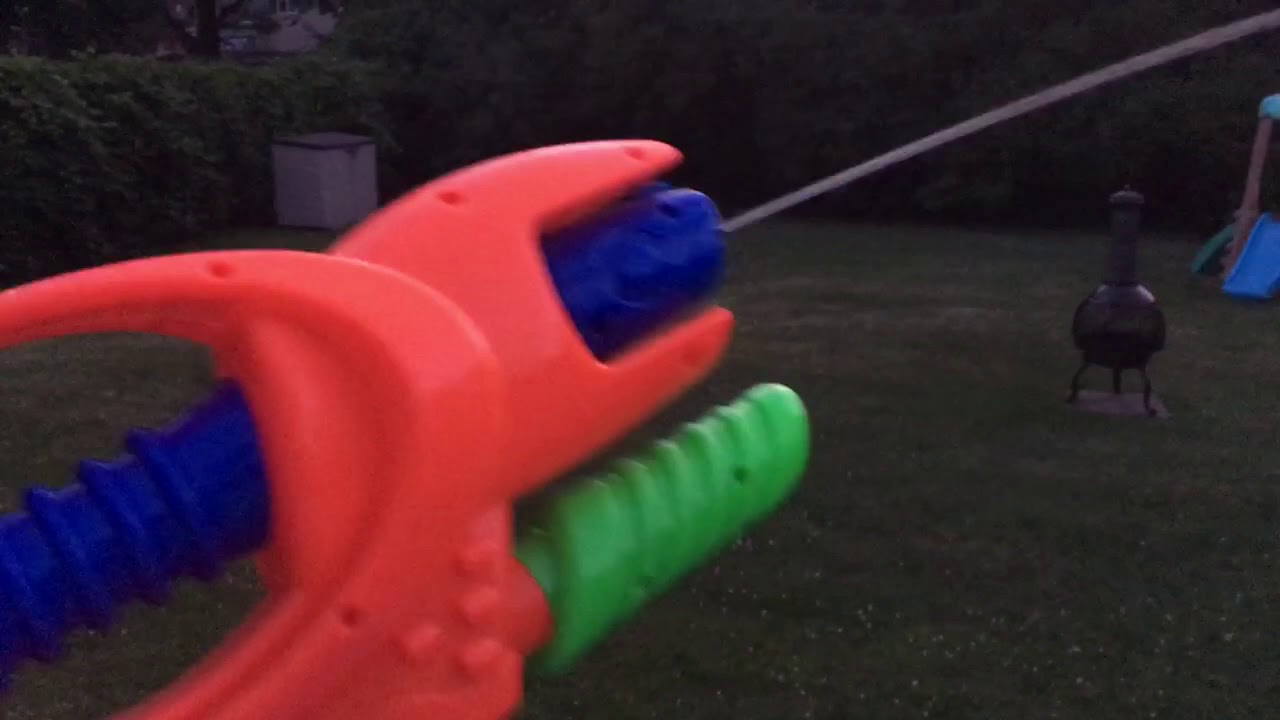 Action Water Gun - Air Pressure w/Super Soaker like stream - YouTube