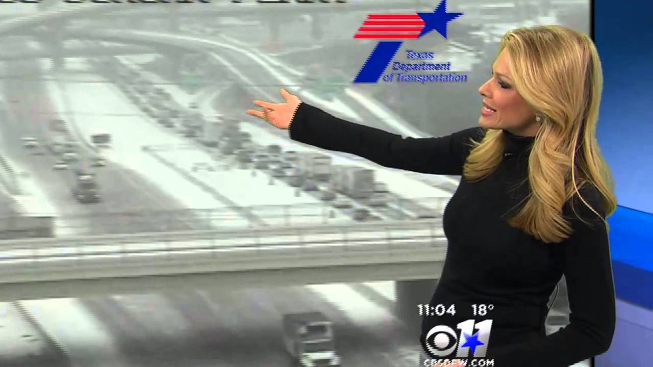 KTVT CBS11 Winter Coverage Feb14 - YouTube