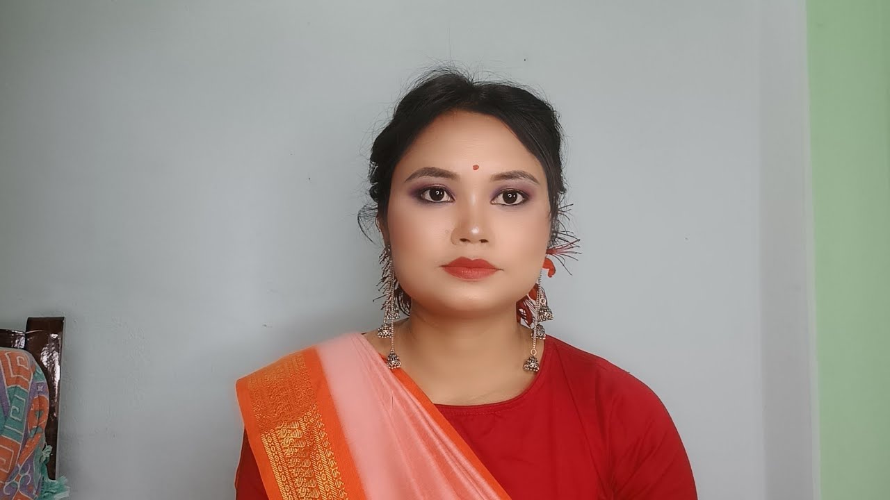 Self Makeup Tutorial// Step By Step Self Makeup// Easy Makeup //Guest Makeup For Wedding. - YouTube